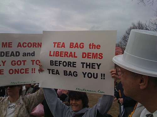 Tea-Bagging, A Visual History – ThinkProgress