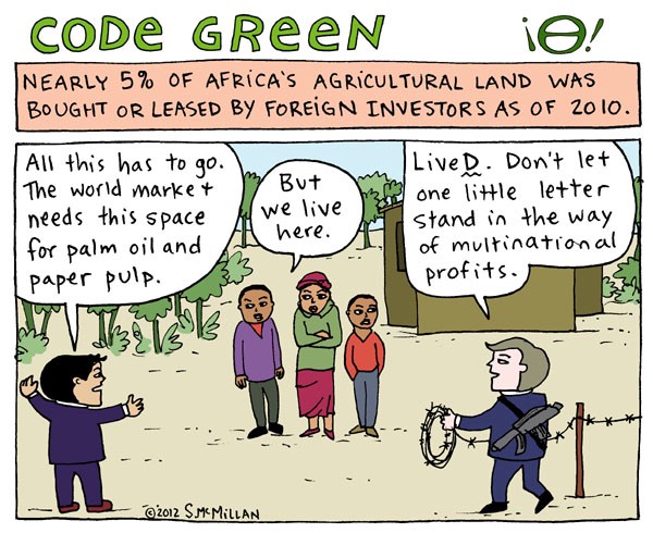 Open Thread Plus African Land Grab Cartoon – ThinkProgress