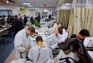 New York City’s Emergency Rooms Overflow As Hospitals Damaged By ...