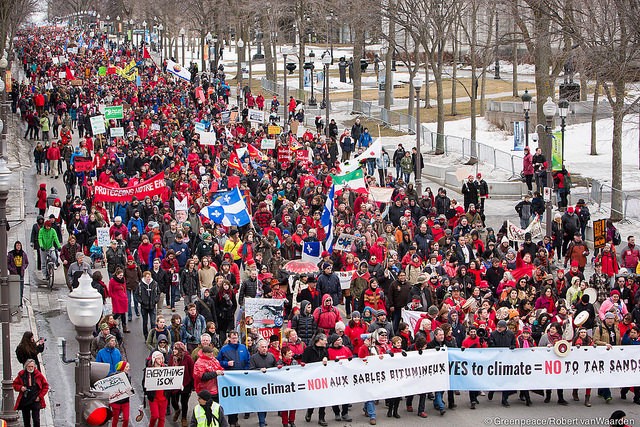 Thousands March In Canada To Call For Action On Climate Change ...