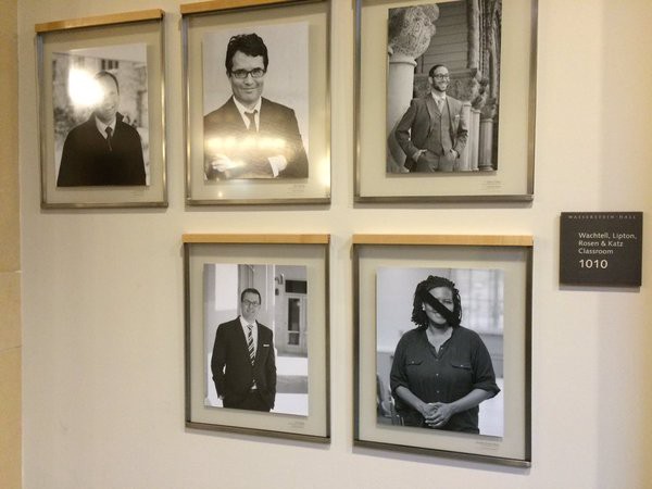 Portraits Of Every Black Professor At Harvard Law Were Covered In Black ...