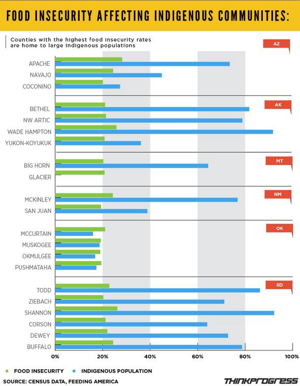 The Native American Community Faces Dangerously High Rates Of Food ...