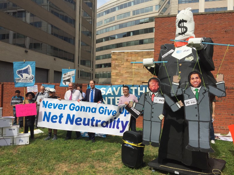 Net neutrality protests kick off as FCC moves to undo open internet ...
