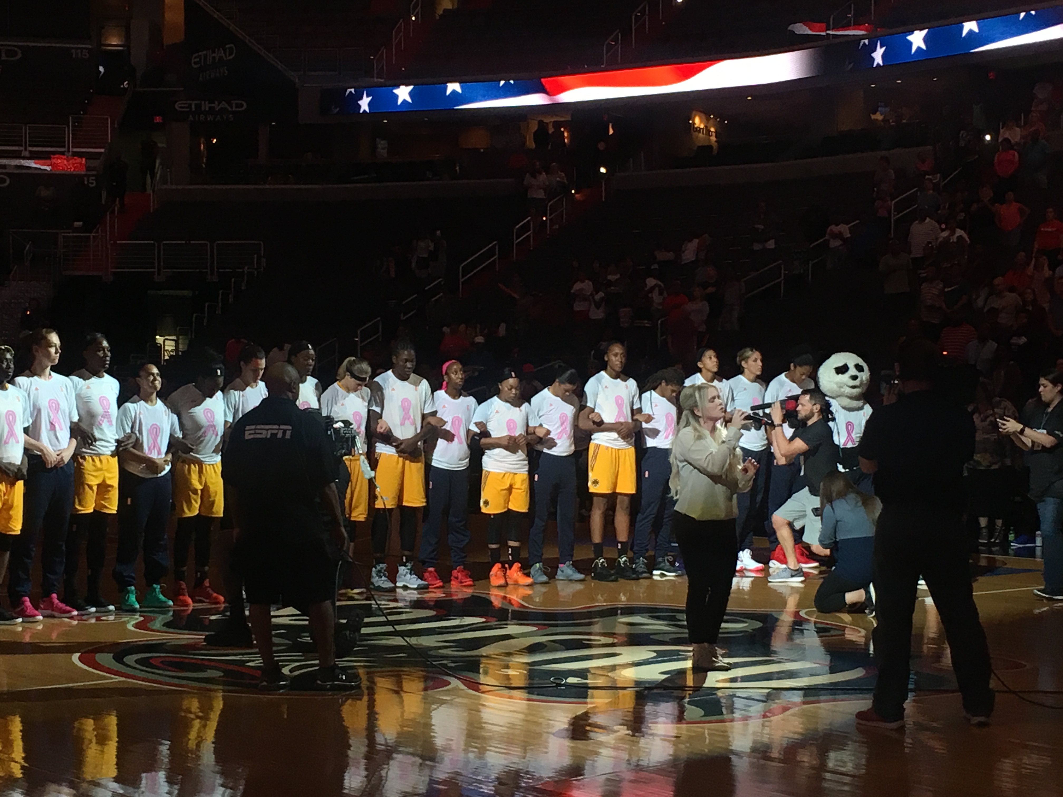 In wake of Charlottesville violence, WNBA teams unite for national ...