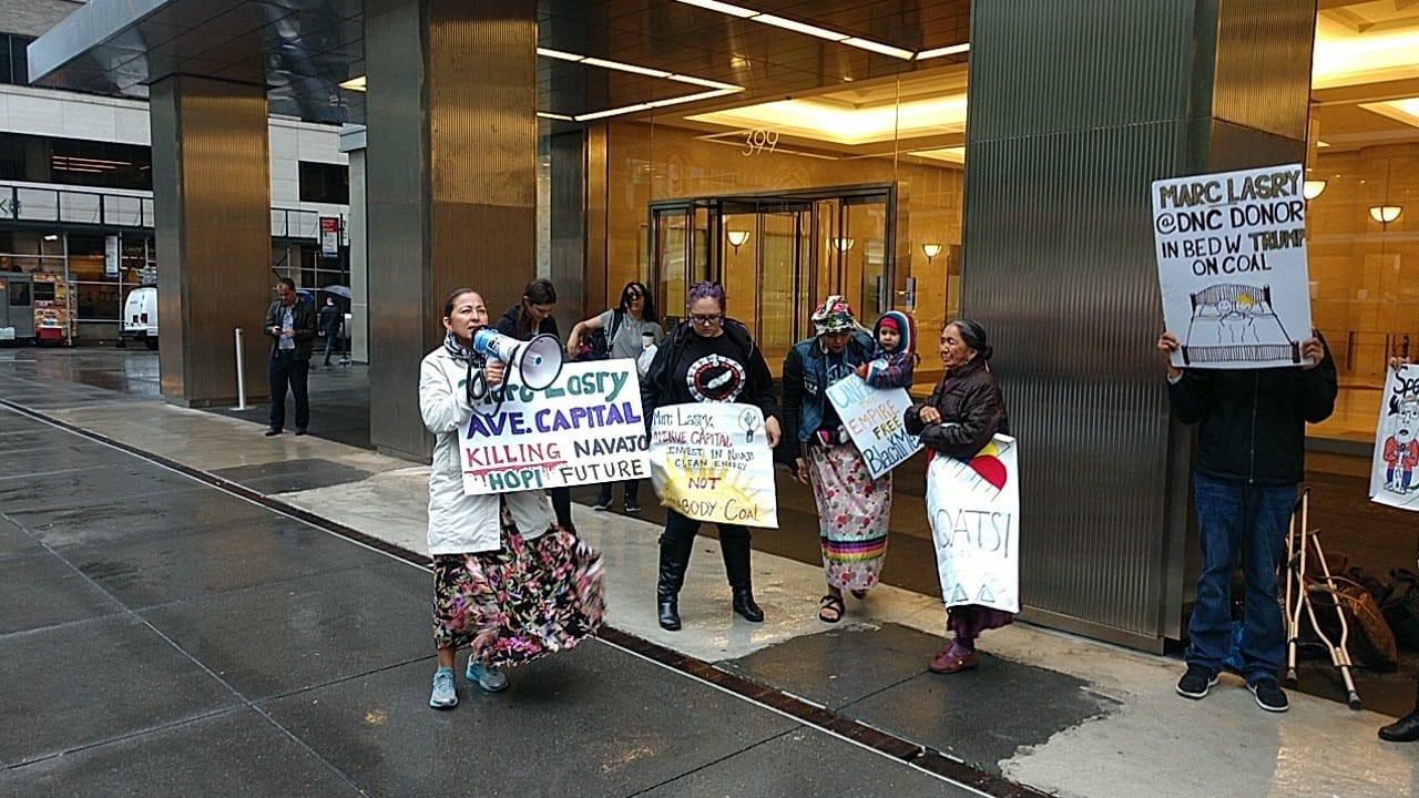 Navajo activists converge on New York City to send anti-coal message to ...