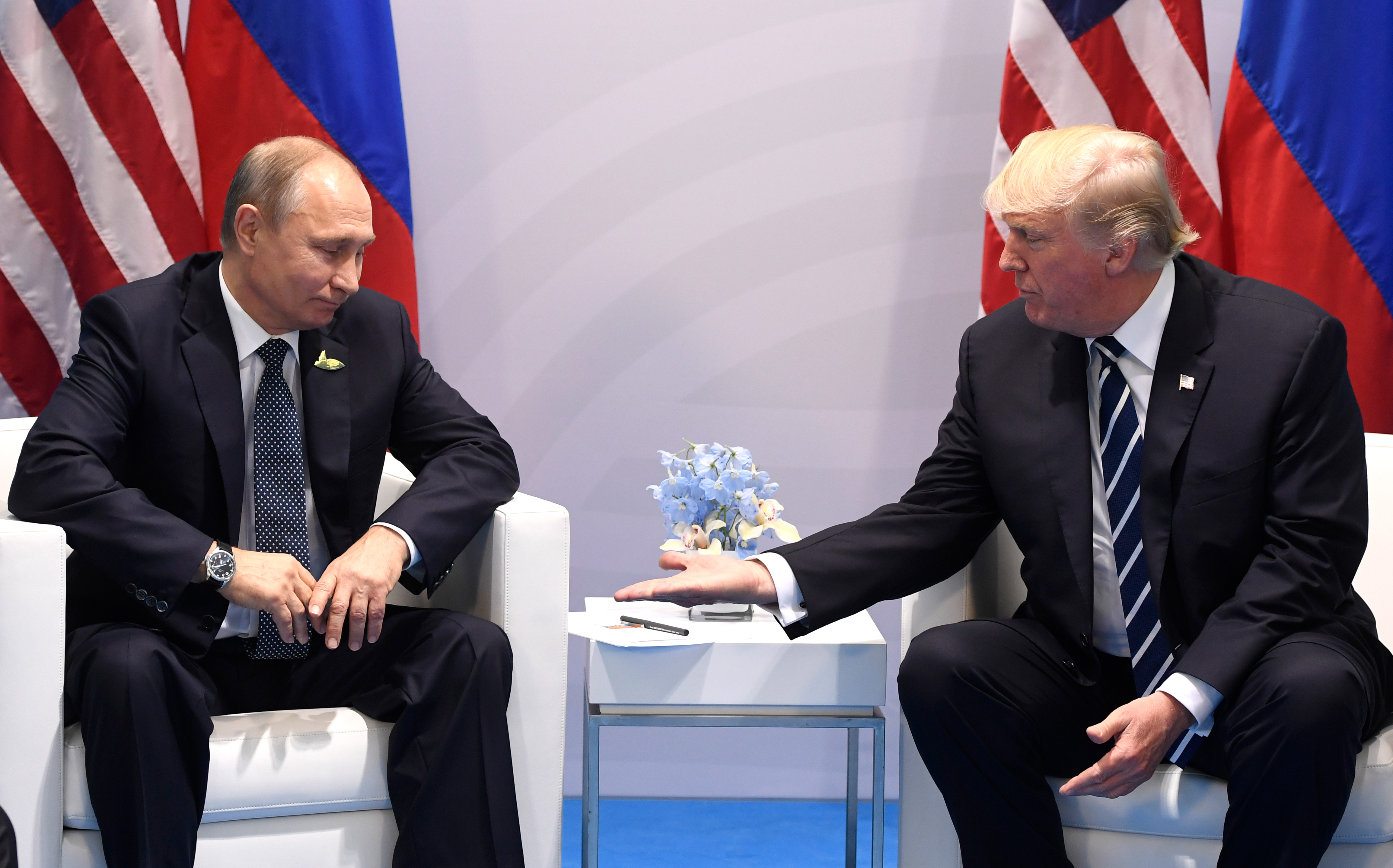 Trump said he canceled his meeting with Putin over Ukraine. They met at ...