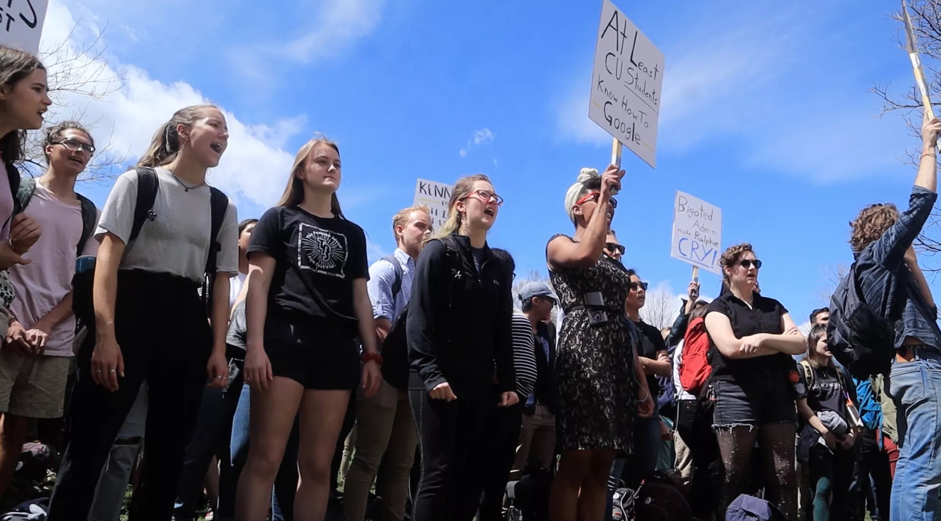 University of Colorado students protest presidential finalist for his ...